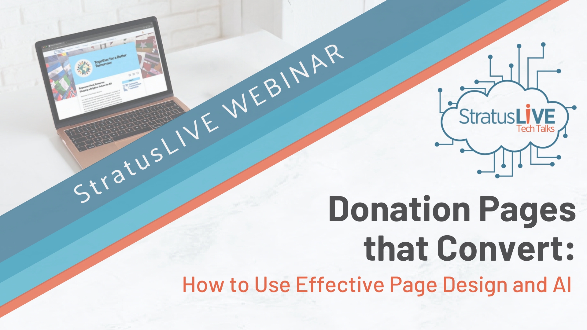 Webinar: Donation Pages that Convert: How to Use Effective Page Design and AI